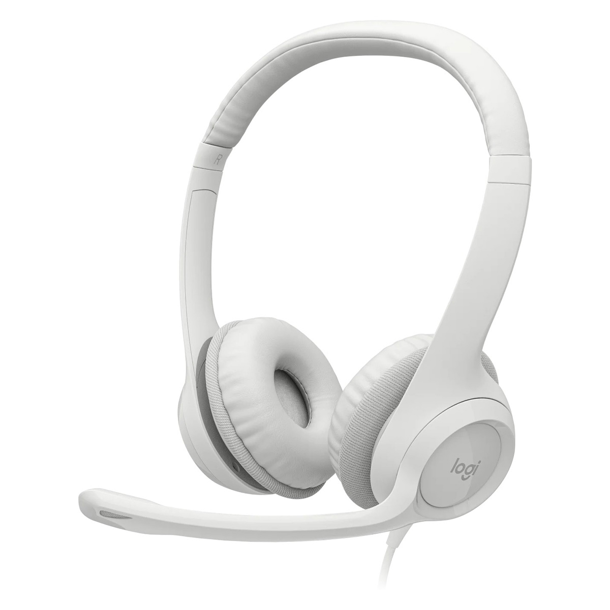 Logitech H390 USB Type-A Off-White Wired Calling Headset - Tachyon Tech