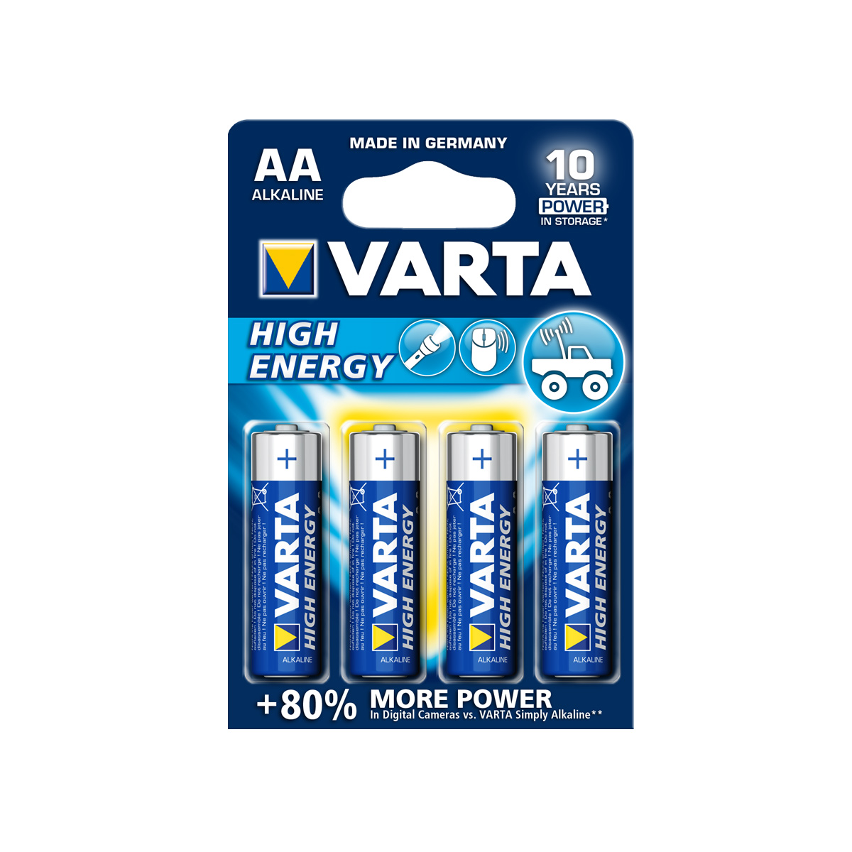 Varta Aa Batt Longlife Power 4-Pack - Tachyon Tech