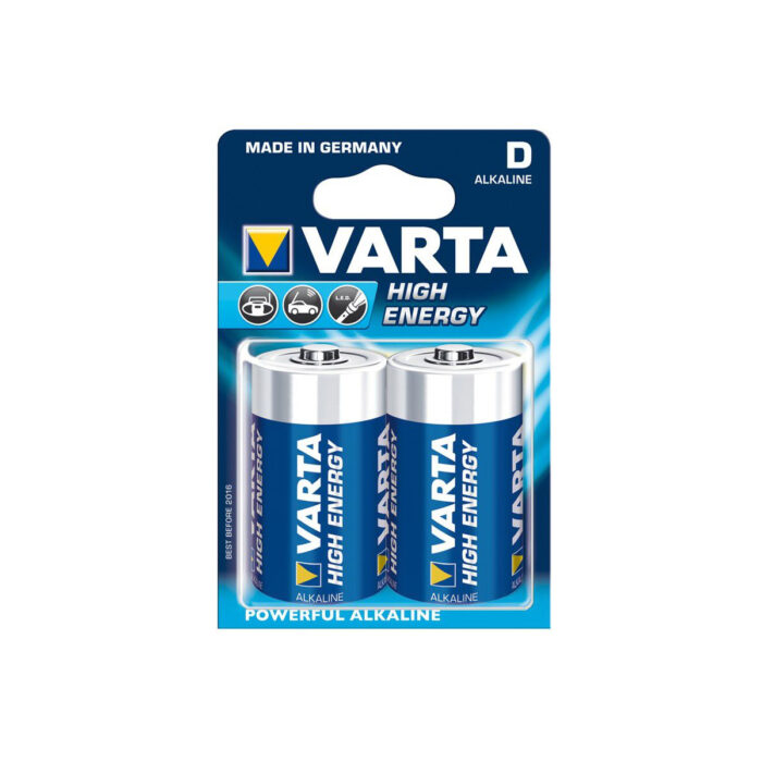 Varta D Battery High Energy 2-Pack - Tachyon Tech