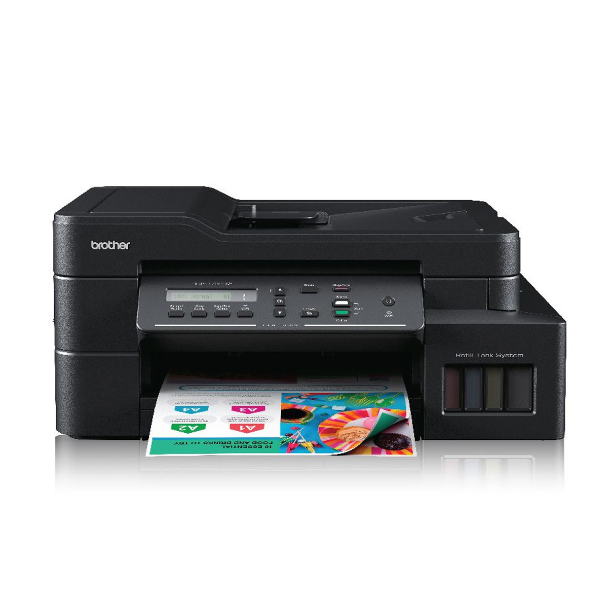 Brother DCP-T720DW 3-In-1 Multifunction Wireless A4 ADF Inkjet Ink Tank ...