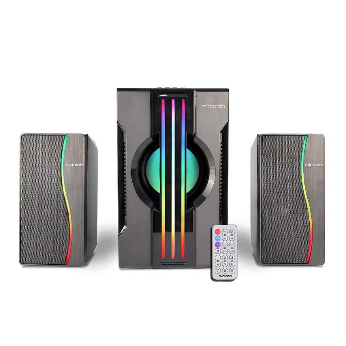 Microlab G200BT Stylish 7-Color Stereo Gaming Speakers - Tachyon Tech