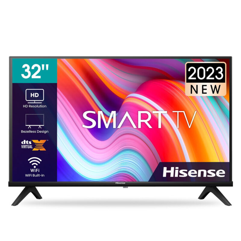 32" Hisense A4K HD Smart LED TV with Dolby Digital & Digital Tuner ...