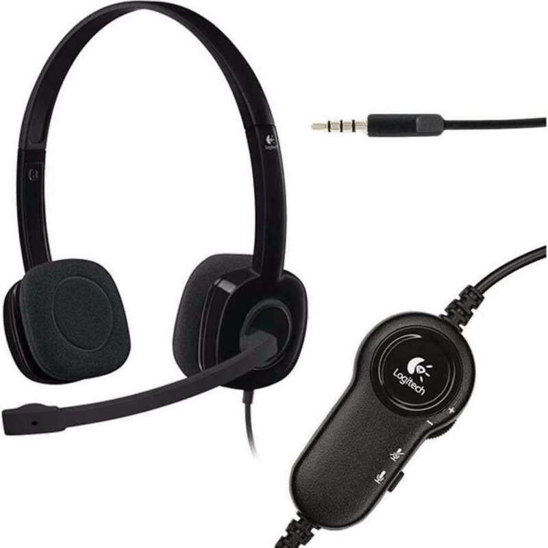 Headset Logitech H151 Stereo Headset - Tachyon Tech