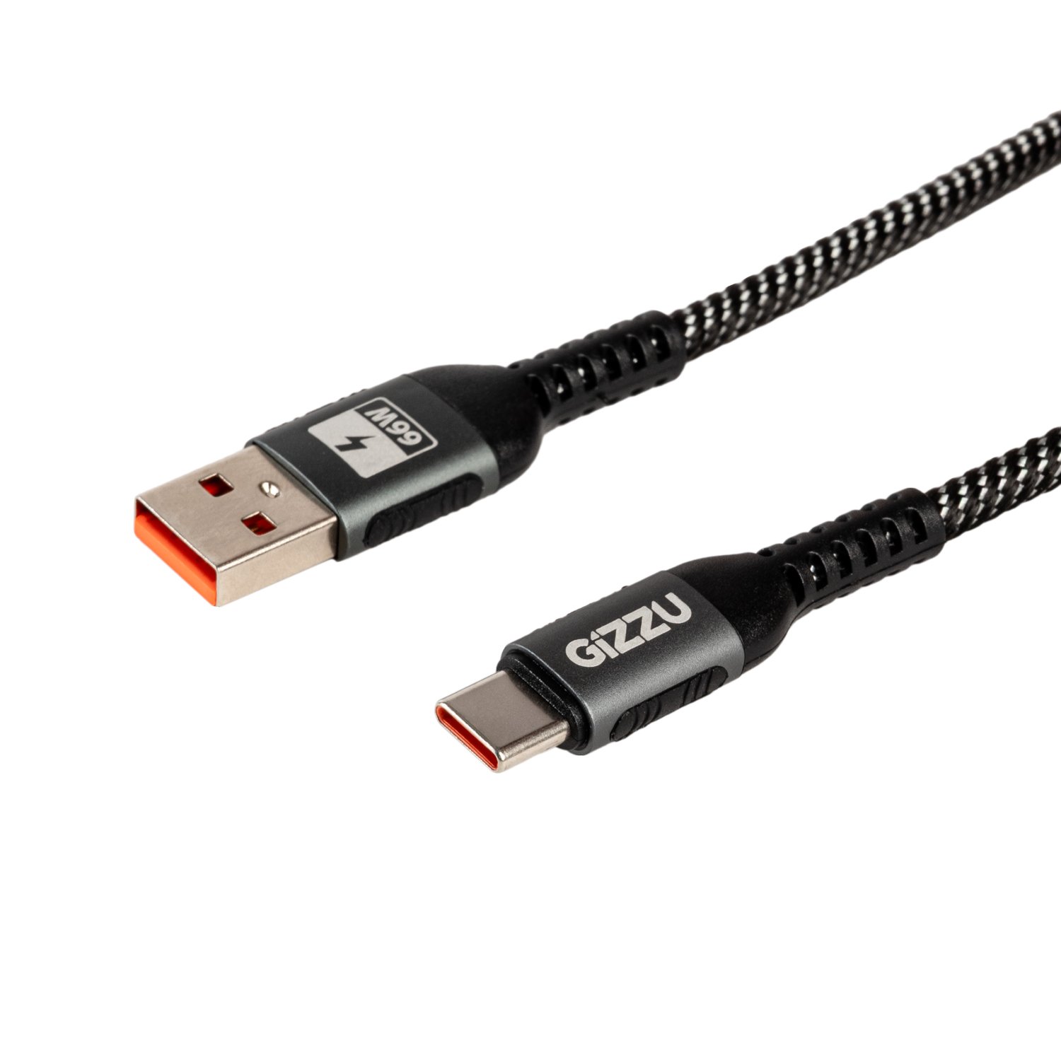 GIZZU 66W 480Mbps USB to Type-C 2m Cable - Tachyon Tech