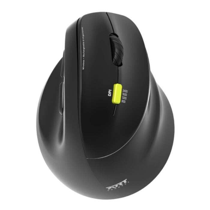 Port Connect Ergo Shape Bluetooth Rechargeable Mouse - Tachyon Tech